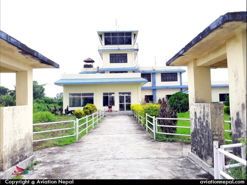 Non-towered airports of Nepal functioning tower, air traffic control