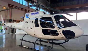 Fishtail Air’s newly arrived AS 350 B3+ helicopter ready for commercial ...