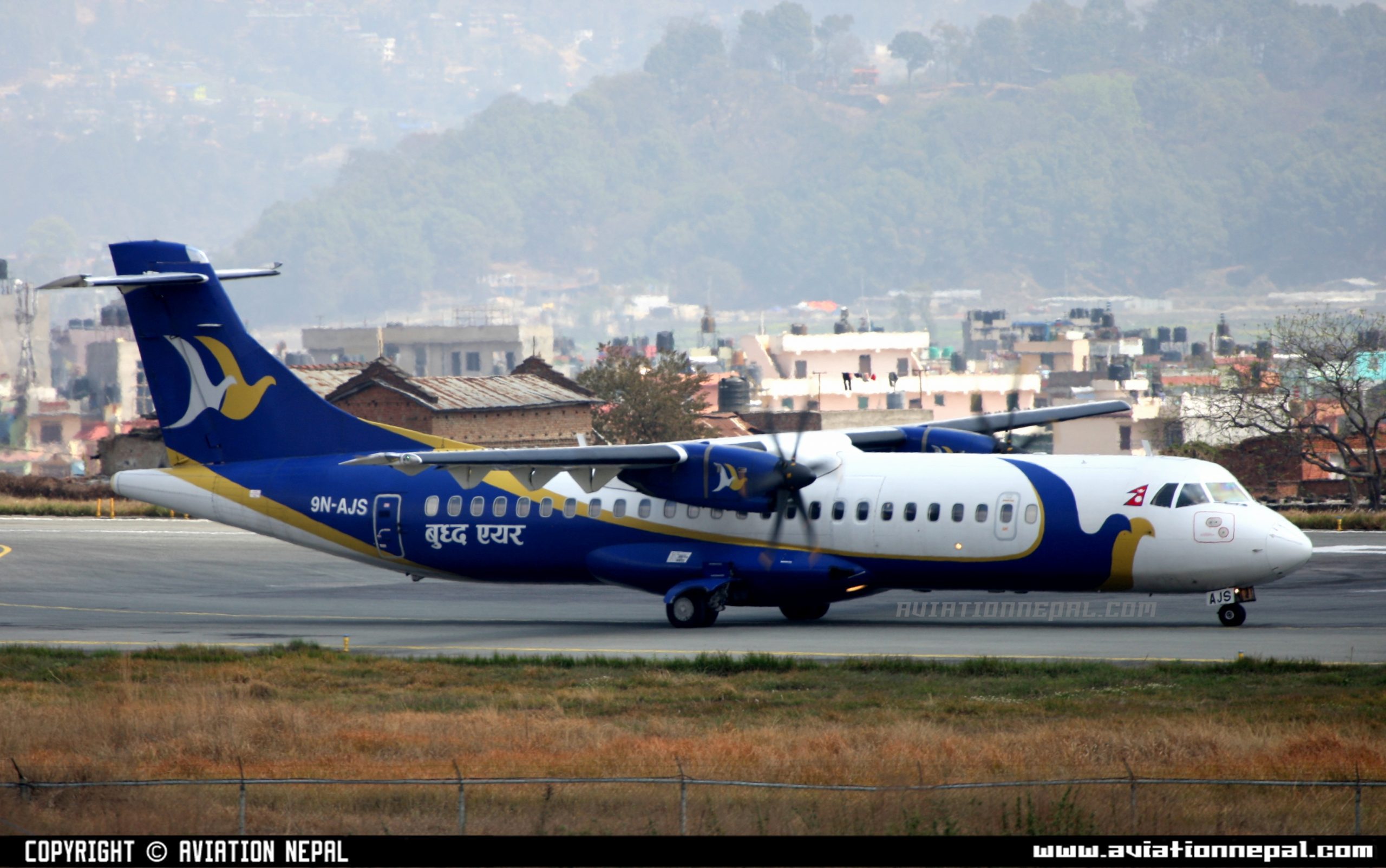Buddha Air awarded as the best domestic airline company of the nation