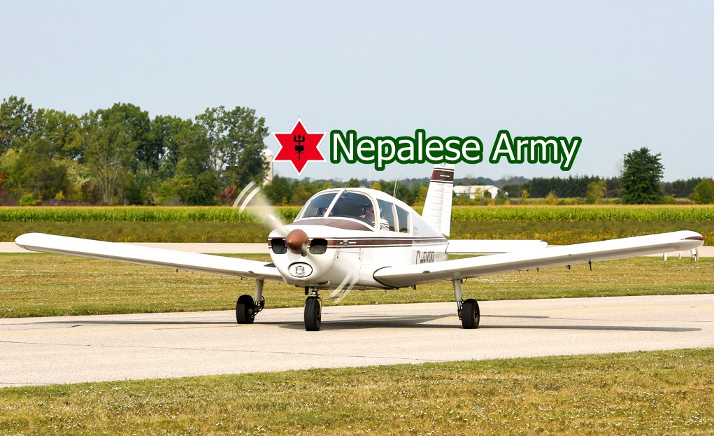 Nepal Army first Piper Archer military training aircraft joins Mid Air ...