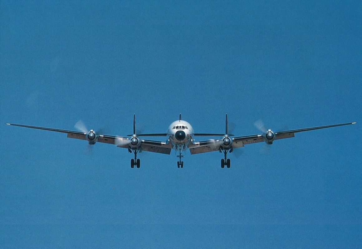 Lockheed L-1649 Starliner- Star of Skies in the early 1950s