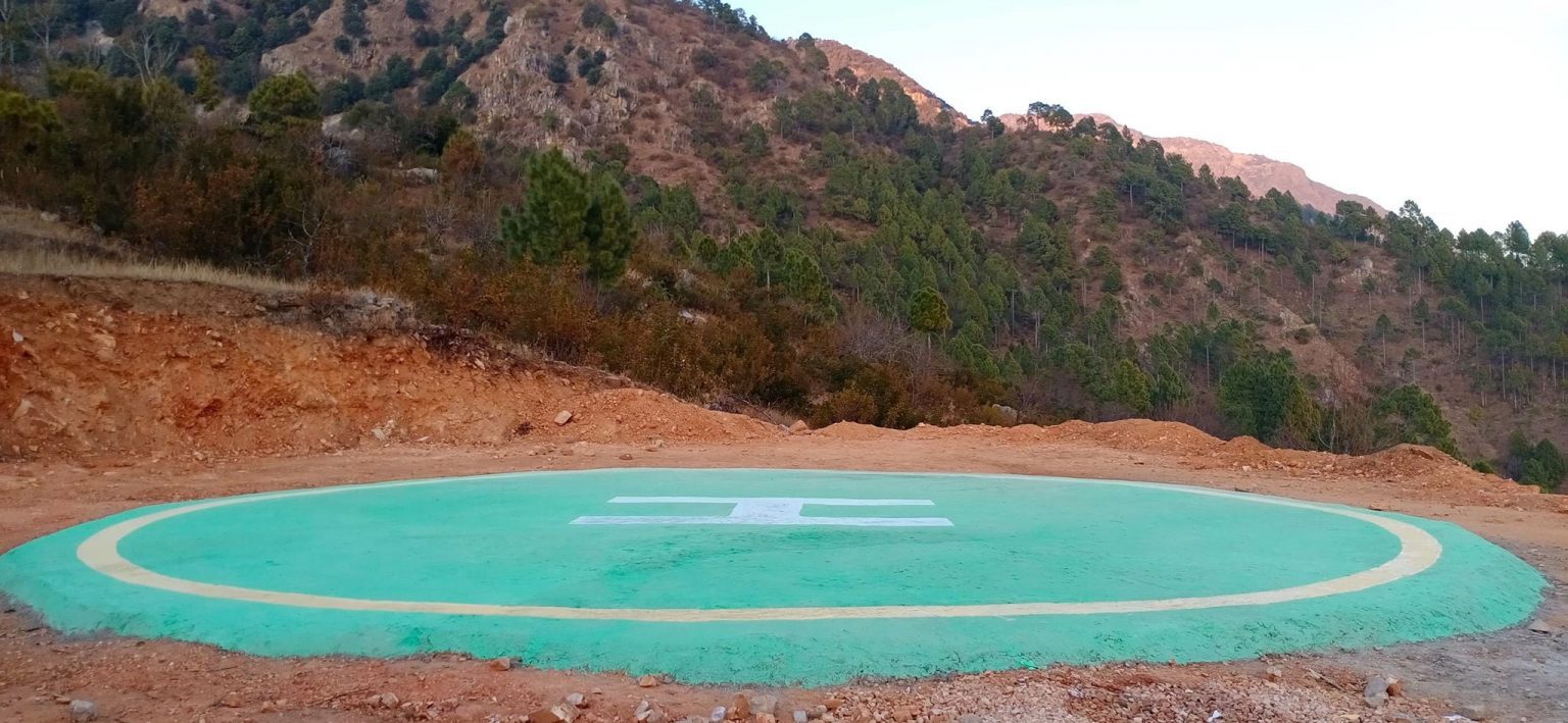Nepal Army constructed seven helipad in Salyan District