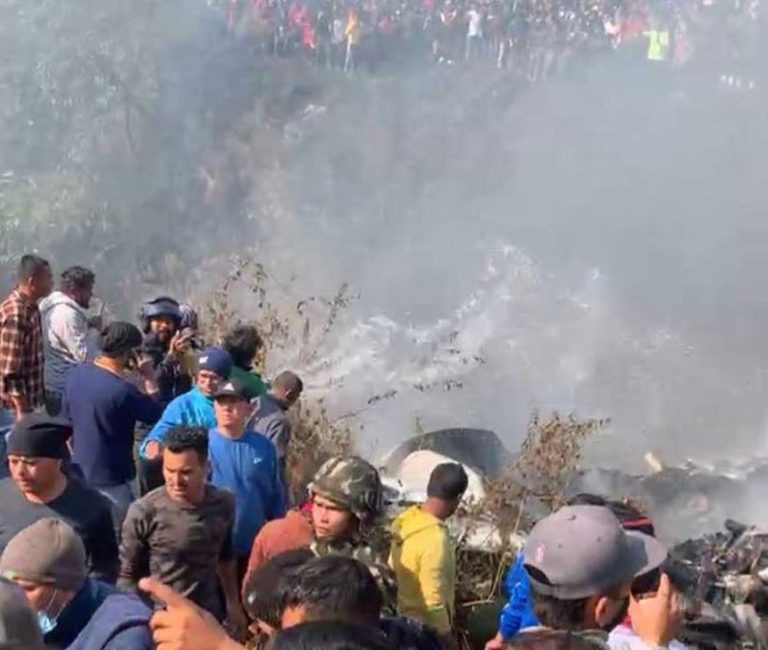 Yeti Airlines ATR 9N-ANC crashed in Pokhara ( Details yet to come ...