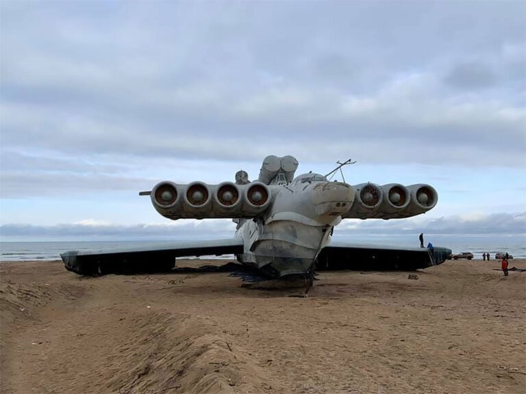 Caspian Sea Monster: The top-secret Soviet ekranoplan