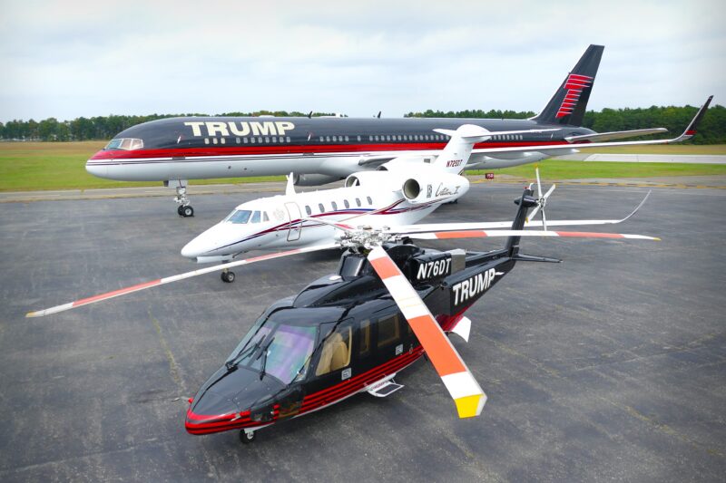 Luxurious Donald Trump’s jet: The iconic Boeing 757